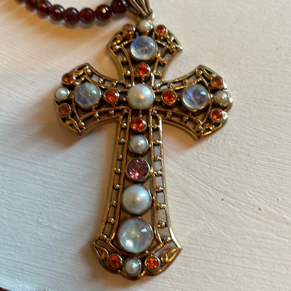 Nicky Butler | Jewelry | Nicky Butler Multigem Cross Pendant With 5 ...